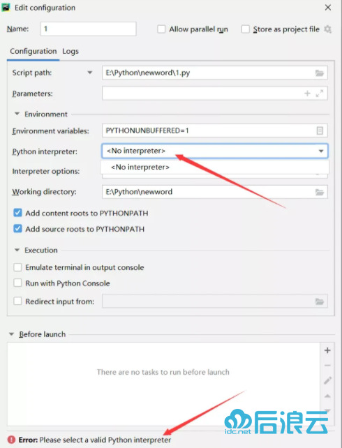 后浪云Python教程：解决报错？怎么用Pycharm在项目里配置python解释器？ - 后浪云（文档）